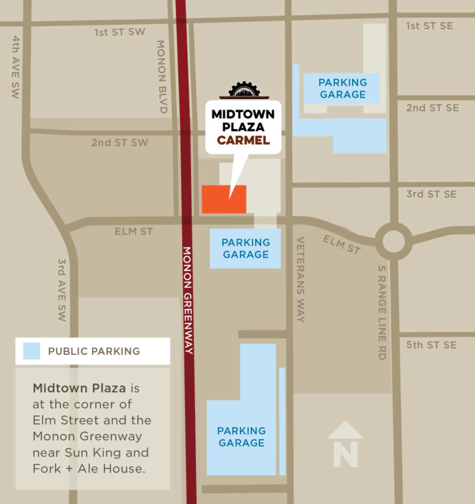 Location – Midtown Plaza Carmel